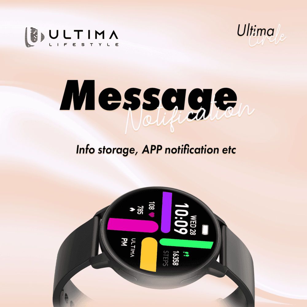 Ultima Watch Circle Smartwatch | Ultima
